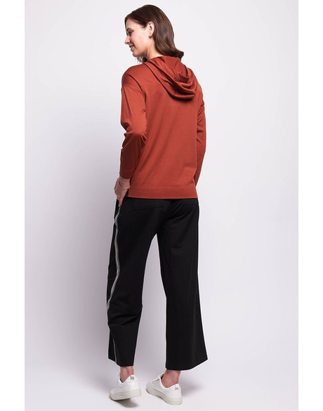 Oversized Split Side Jumper - Knitwear : Just Looking - Foil W25