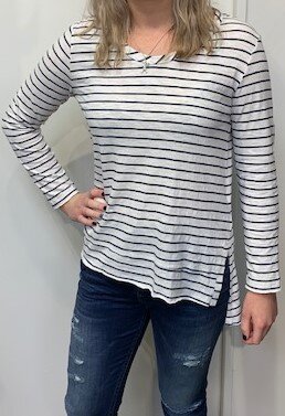 Strumpet Tee (Stripe) - Labels-3rd Story : Just Looking - 3rd Story Core