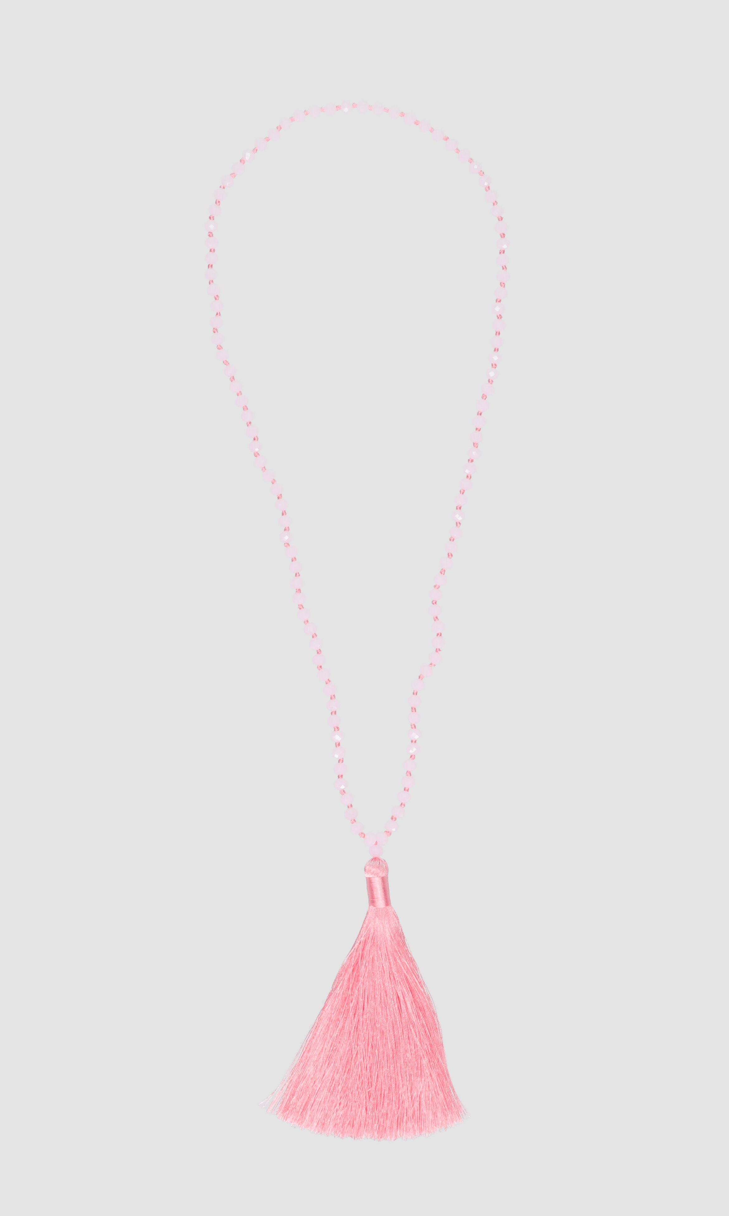 Tassle Necklace Light Pink Accessories Jewellery Just Looking Mrs Pretty Core