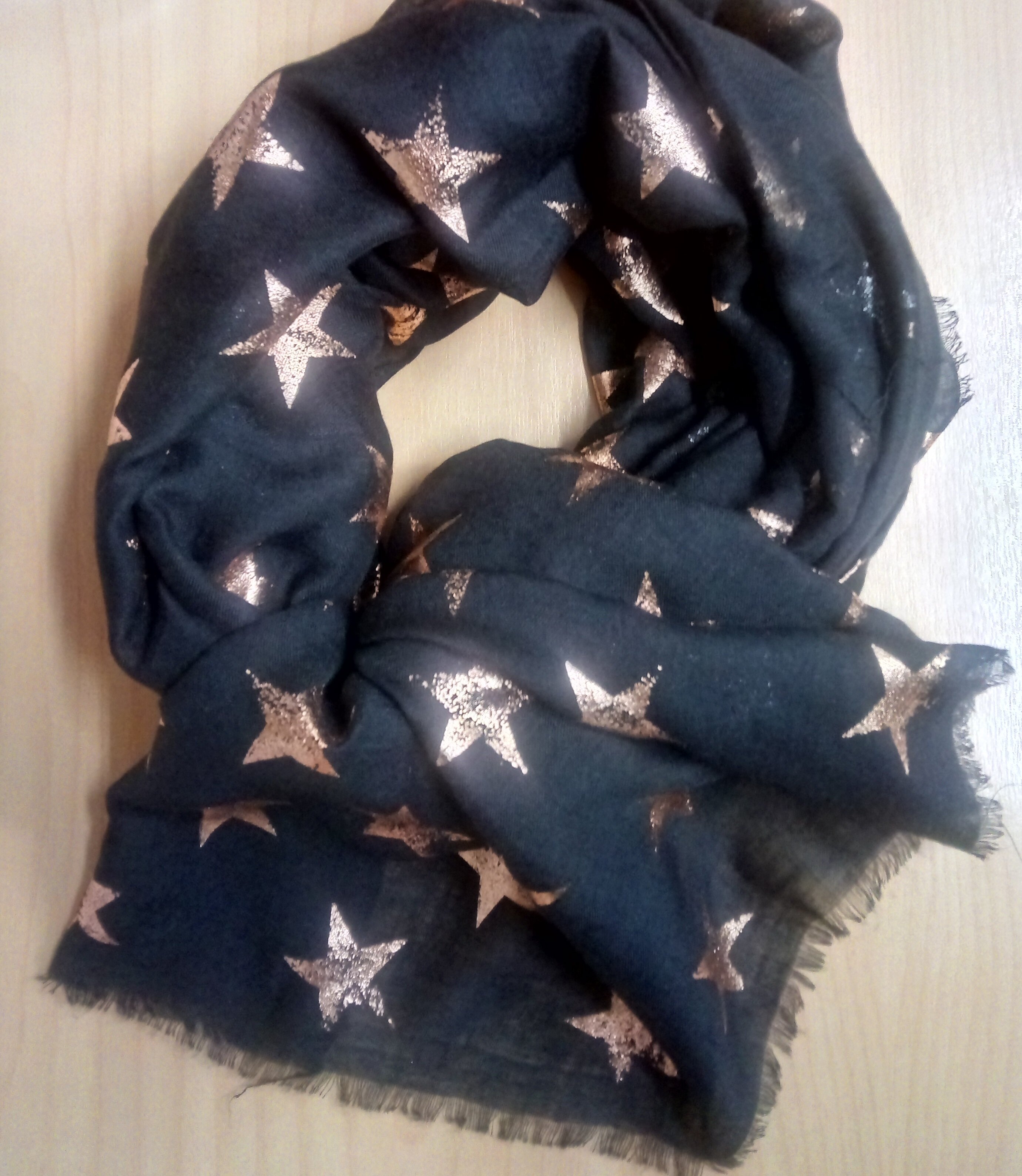 Rose Gold Metallic Fade Out - Accessories-Scarves : Just Looking ...