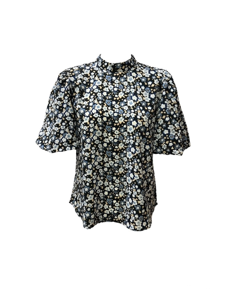 Hazel Top (Tonal Bloom) - Tops : Just Looking - Seeking Lola S22