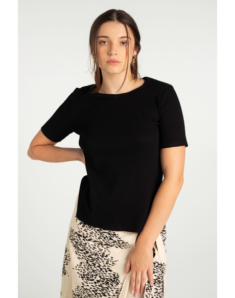 Aim T-Shirt (Black) - Tops : Just Looking - Nyne S22 Sale S22