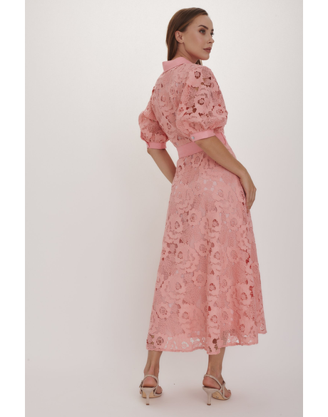 Larsen Dress (Coral) - Dresses : Just Looking - Kamare S22 Sale S22