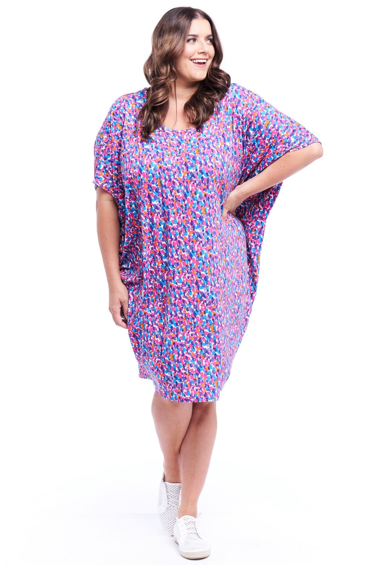 Maui Dress (Paradise) - Dresses : Just Looking - Betty Basics S22