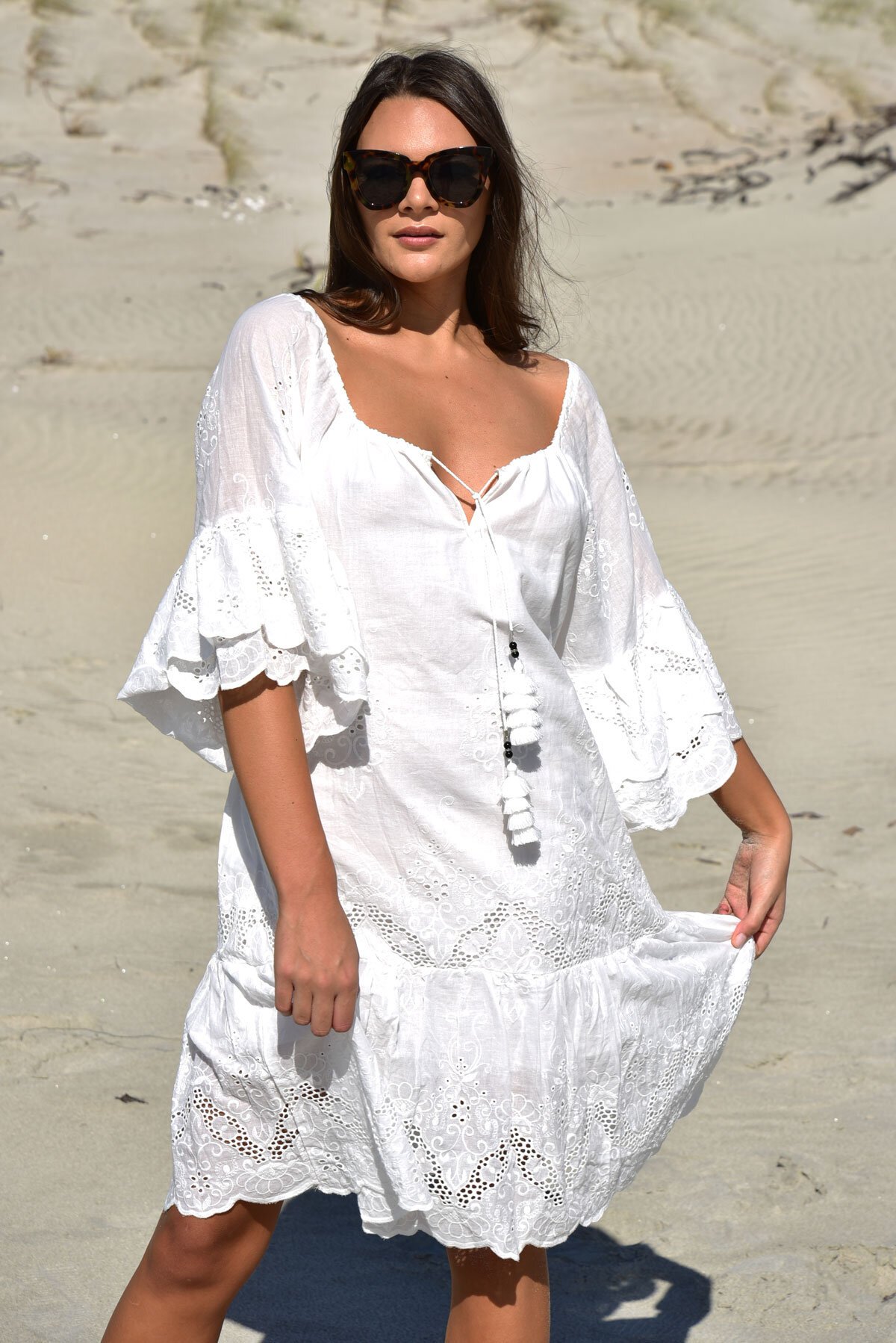 Pool Side With Me Dress (White) - Dresses : Just Looking - Cooper S22 ...