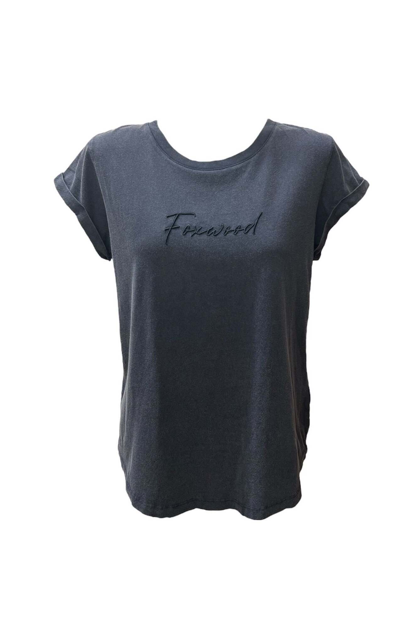 Signature Tee (Navy) - Tops : Just Looking - Foxwood S22 Sale S22