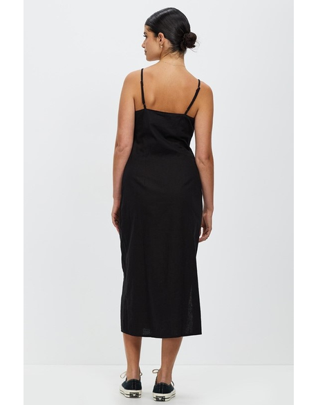 Oasis Slip Dress Black Labels Silent Theory Just Looking Silent