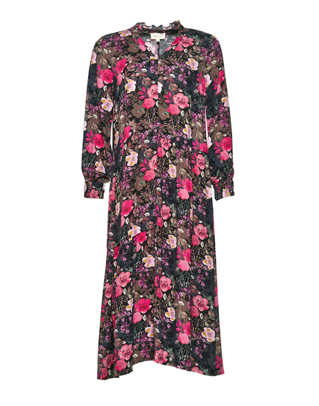Paint By Numbers Dress (Black Multi) - Dresses : Just Looking - Madly ...