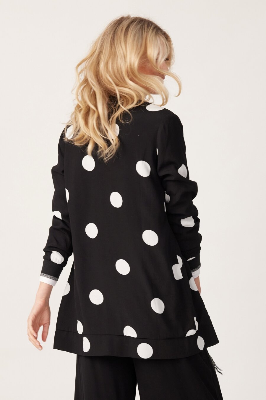 Farah Jacket (White Spot) - Jackets / Coats : Just Looking - Lemon Tree ...
