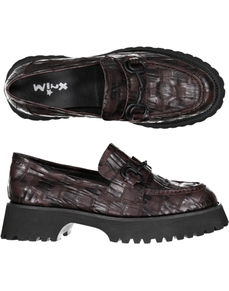 Bite Marks Cocoa Check Footwear Loafers Just Looking Minx W23 5572