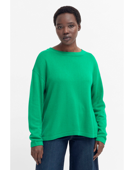Kjosa Sweater (Aloe Green) - Knitwear : Just Looking - Elk W23