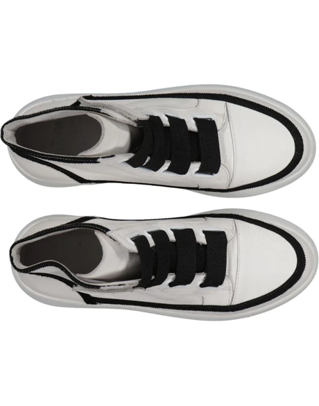 Kora (White/Black) - Footwear-Loafers : Just Looking - Minx W23 SALE 25%
