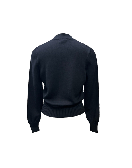 Merino Cable Jacket (Navy) - Knitwear : Just Looking - Standard Issue ...
