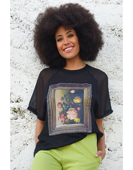 Picture Perfect Top (Black) - Tops : Just Looking - Curate W23