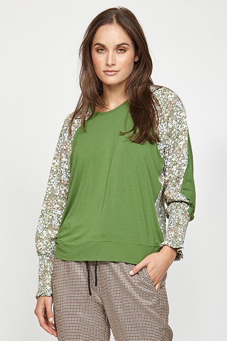 Tutu Top (Khaki) - Tops : Just Looking - Ketz-Ke W23 SALE 25%