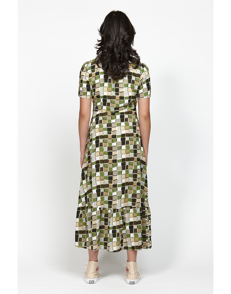 Scanner Dress (Green) - Dresses : Just Looking - Ketz-Ke S23 SALES23