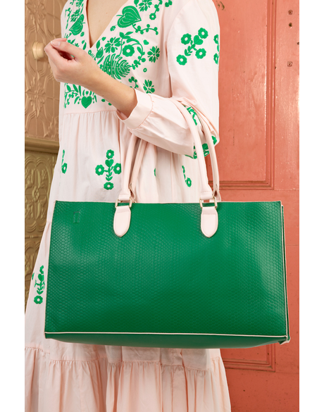 Total Eclipse Bag (Green & Peach) - Bags & Wallets : Just Looking ...