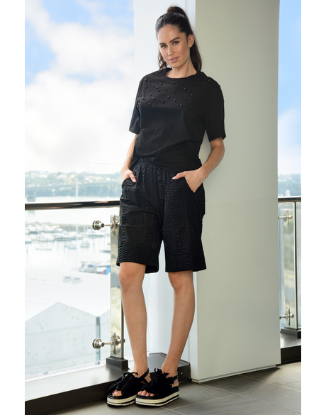 Keeping It Brief Short (Black) - Shorts : Just Looking - Curate S23