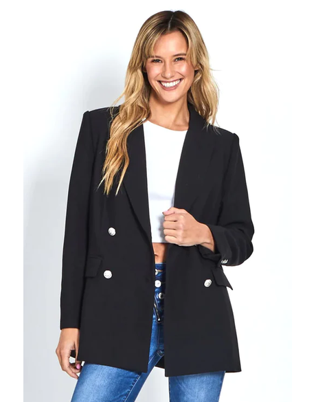 Boyfriend Blazer (Black) - Jackets / Coats : Just Looking - Leoni S23 ...
