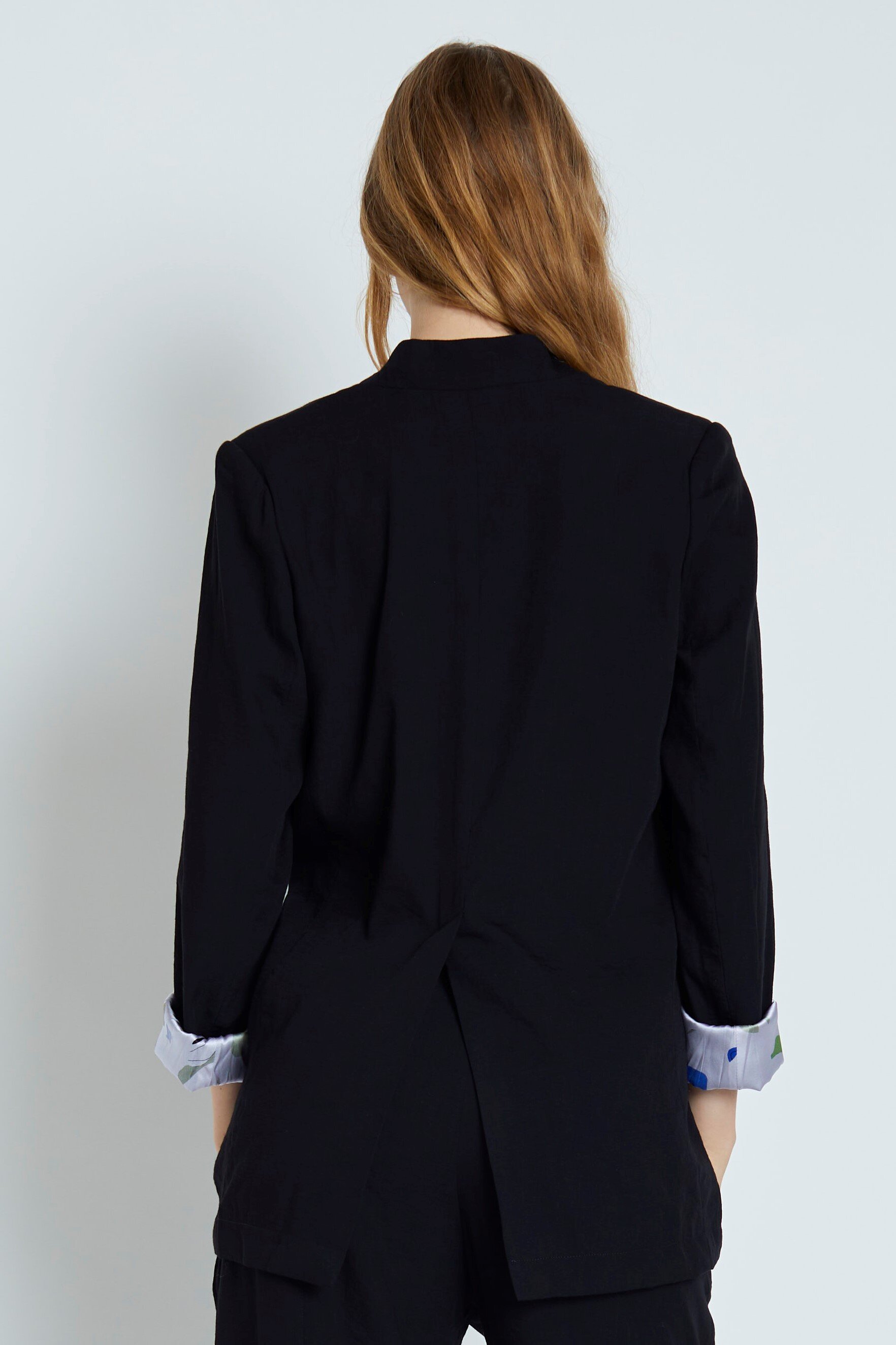 Grace Blazer (Black) - Jackets / Coats : Just Looking - New Lands S23