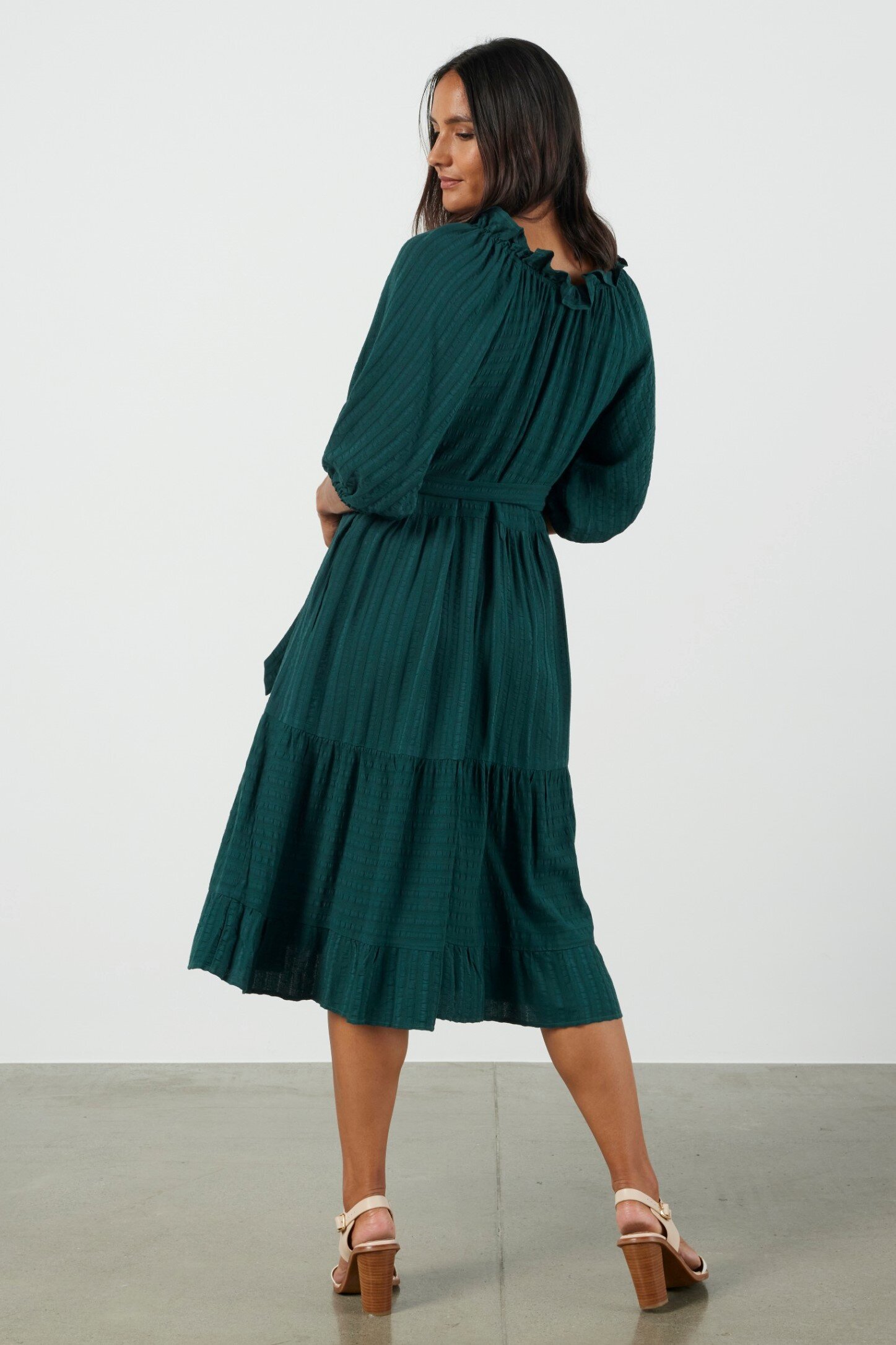 Loulou Dress (Dark Ocean) - Dresses : Just Looking - Et Alia S23 SALES23