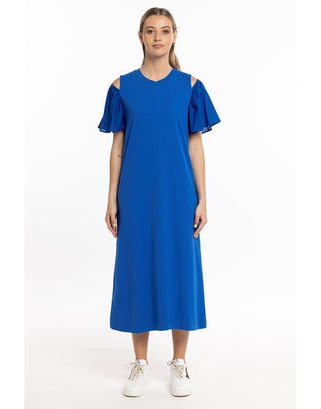 Shine Bright Dress (Colbalt) - Dresses : Just Looking - X Lab S23 SALES23