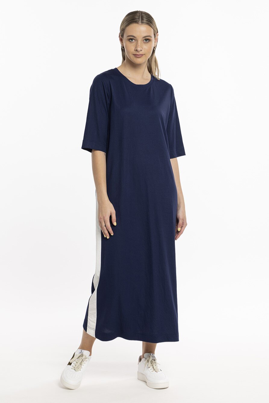 Reflection Dress (Navy) - Dresses : Just Looking - X Lab S23 SALES23