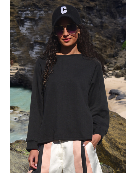 Two For One Top (Black) - Labels-Cooper : Just Looking - Cooper S23