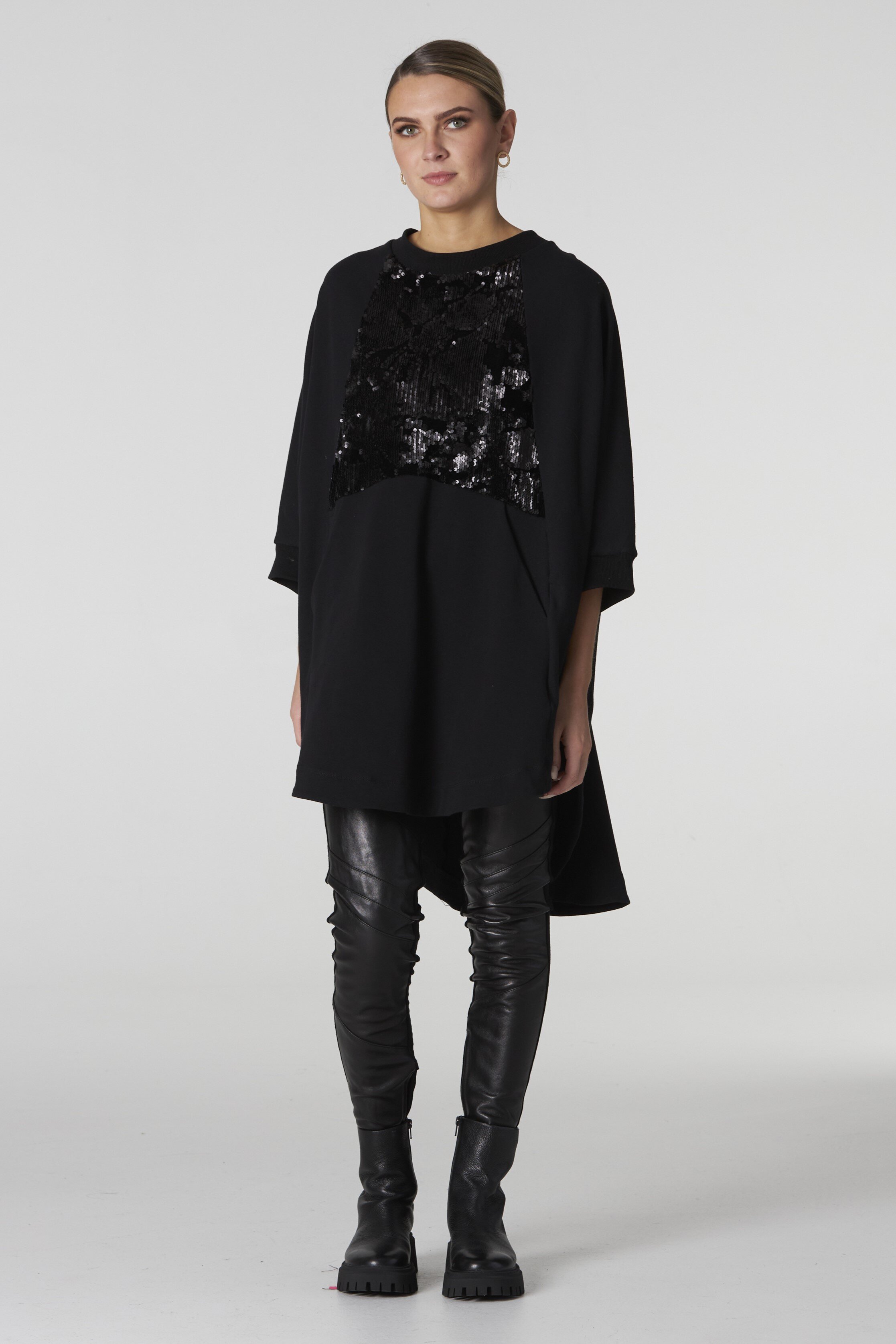 Kyoto Drape Sweater - Sweaters : Just Looking - Obi W24 W24SALE