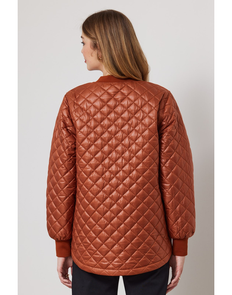 Seb Jacket (Cinnamon) - Jackets / Coats : Just Looking - Duo W24