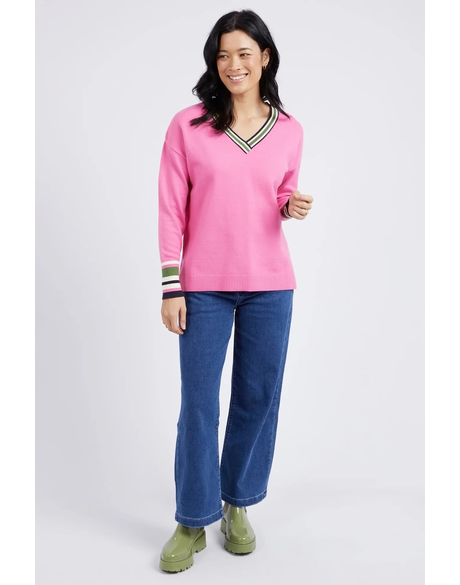 Pheonix Knit (Shocking Pink) - Knitwear : Just Looking - Elm W24 W24SALE