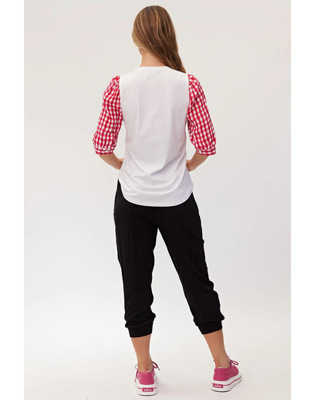 Harem Pant (Black) - Pants : Just Looking - Lemon Tree S23 S24SALE