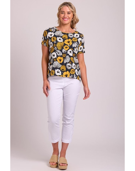 Top - Double Neck - Tops : Just Looking - Foil S24 S24SALE