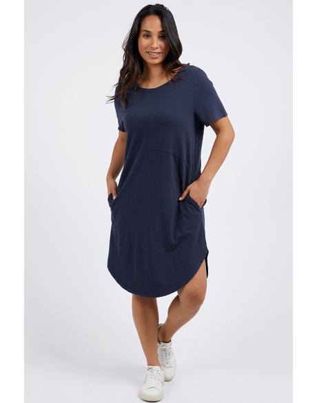 Bay Dress (Dark Sapphire) - Dresses : Just Looking - Foxwood S24